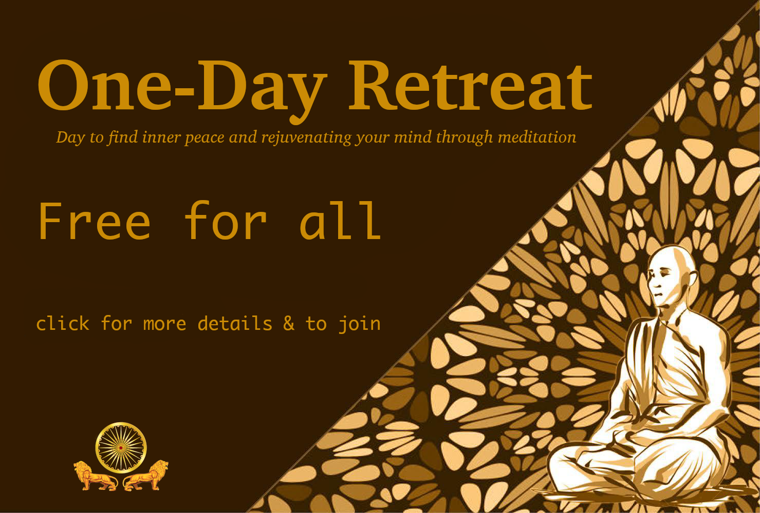 One-Day Meditation Retreat - Dhammawood Meditation Center of California